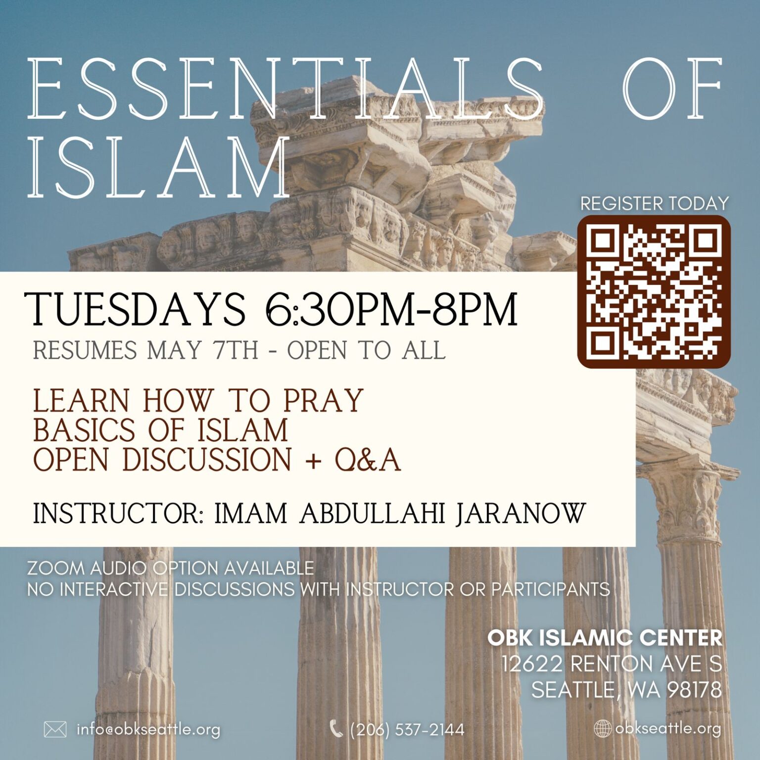 OBK Seattle – Omar Bin Al-Khattab Islamic Center