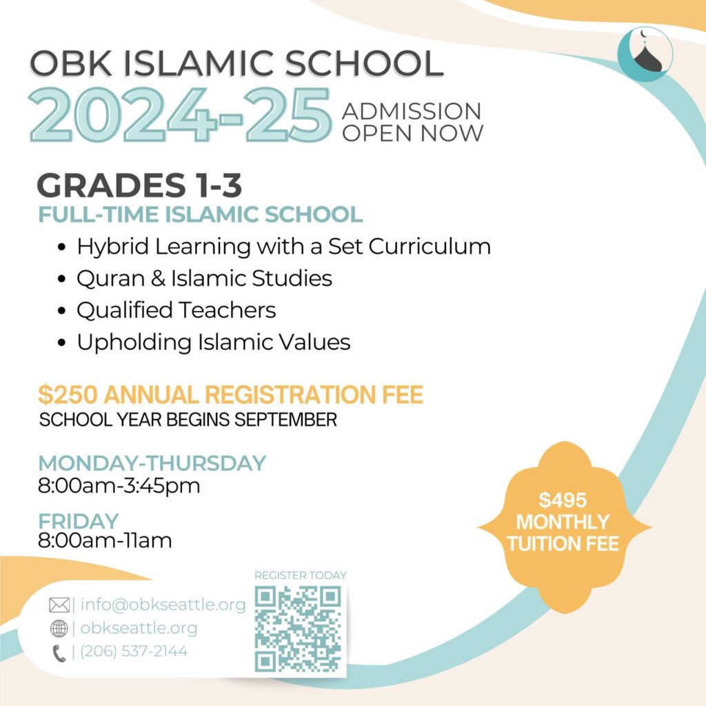 OBK Seattle – Omar Bin Al-Khattab Islamic Center