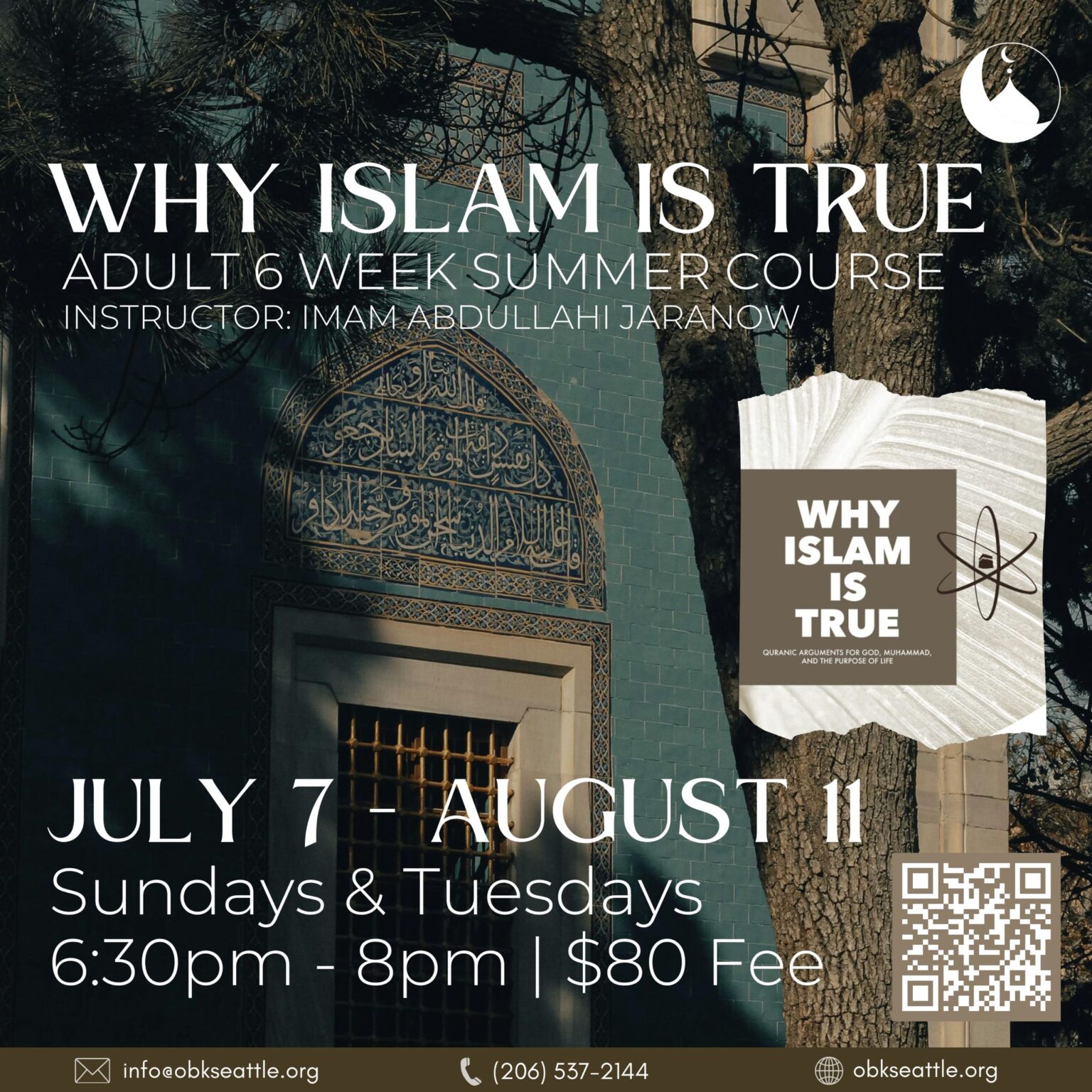 OBK Seattle – Omar Bin Al-Khattab Islamic Center